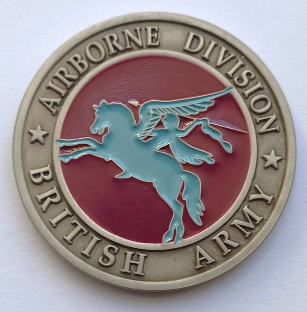 BRITISH ARMY 6TH Airborne Division World War II Service Challenge Coin ...