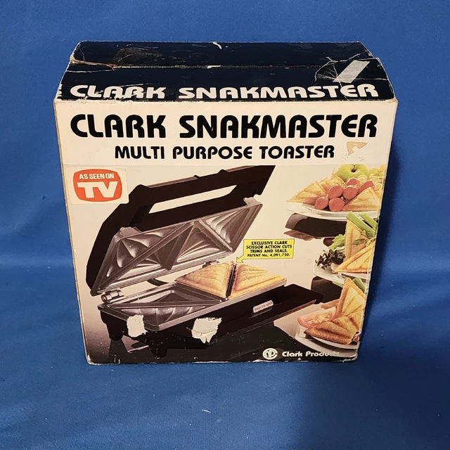 NEW OLD STOCK Clark Snackmaster Cn613 - Open Box $29.99 - PicClick