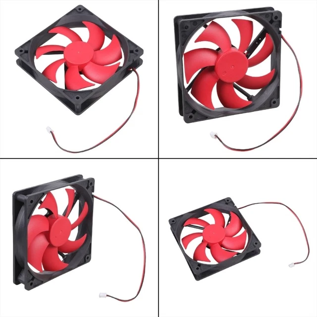 120X120X25MM CPU COOLING Fan 12V 2pin Silent PWM Fan CPU Cooler Chassis ...