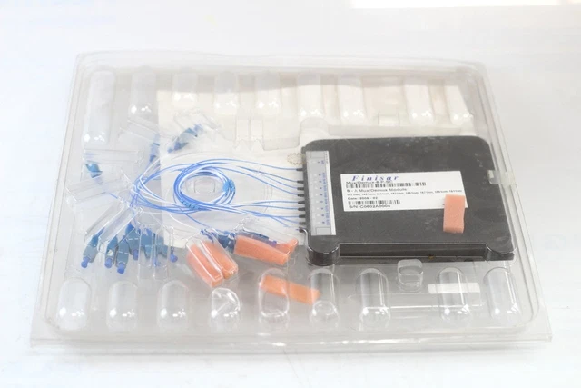 FINISAR 8-CHANNEL DWDM Mux/Demux Module 1471?1611nm SC/APC Fiber Optic ...