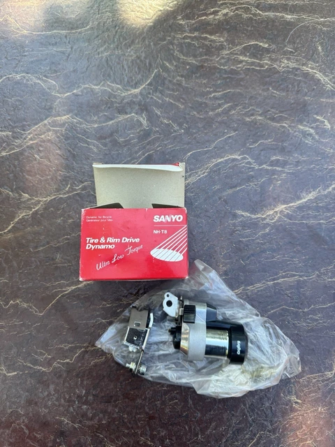 SANYO NH-T8 REIFEN- und Felgenantrieb Dynamo 6V/3W EUR 69,00 - PicClick DE