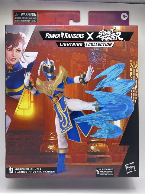 POWER RANGERS STREET Fighter Morphed Chun-Li Blazing Phoenix Ranger ...