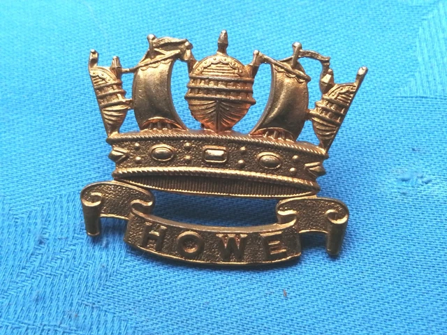 THE ROYAL NAVAL Division ( Howe Battalion) cap badge. £139.00 - PicClick UK
