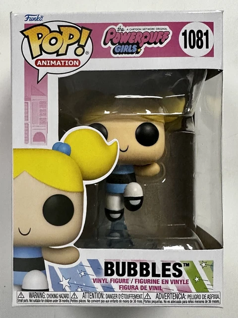 FUNKO POP! ANIMATION Bubbles #1081 Powerpuff Girls 2021 Cartoon Network ...