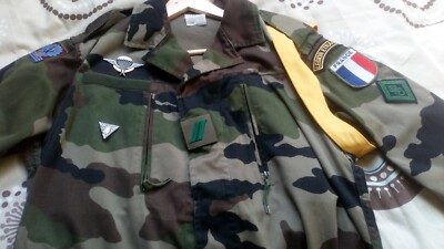 FRENCH FOREIGN LEGION 2rep F2 Cce Combat 1st company Jacket Size 96L ...