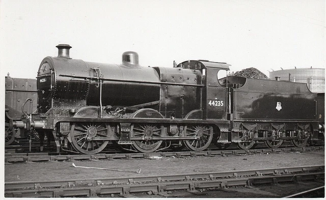 EX LMS CLASS 4F 0-6-0 No 44235 @ KENTISH TOWN ? SHED YARD REAL PHOTO ...