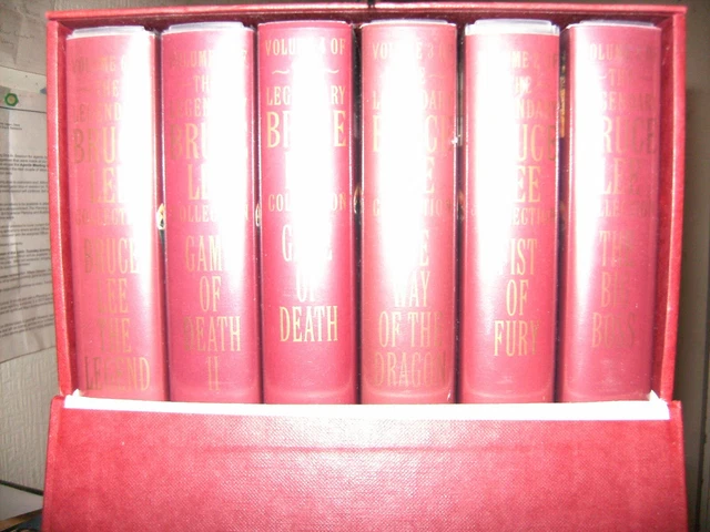 BRUCE LEE THE Legendary Collection Six Box Set VHS, 1993 Bundle Complete Karate £10.00 - PicClick UK