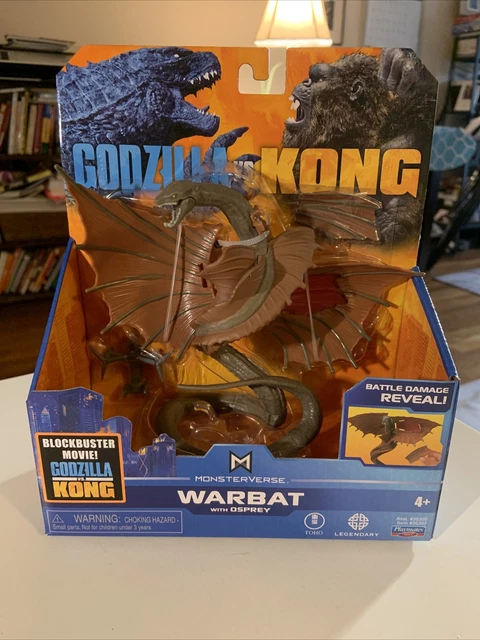 PLAYMATES TOYS MONSTERVERSE Warbat Action Figure Godzilla vs. Kong EUR ...