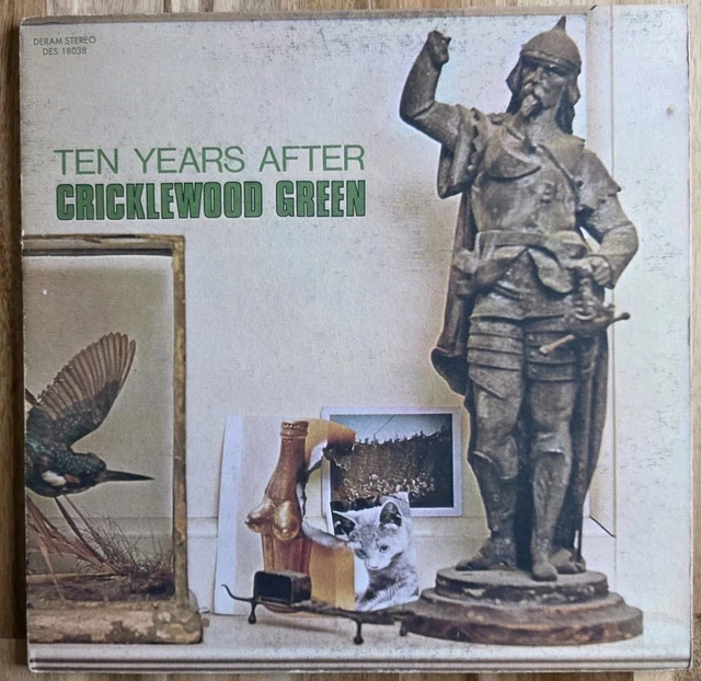 TEN YEARS AFTER 🥇 Cricklewood Green 1970 1st Waddle Press W/ Poster ...
