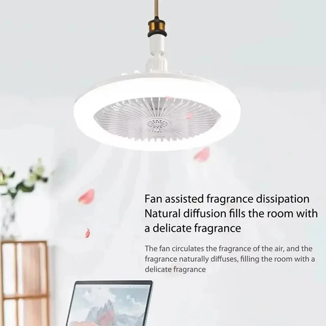 ENERGY EFFICIENT E27 Ceiling Fan Light with User Friendly Remote ...