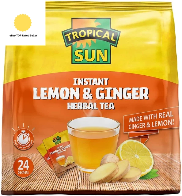 INTANT LEMON AND Ginger Herbal Tea. Sweet, Spicy & Refreshing! - 2 £9. ...