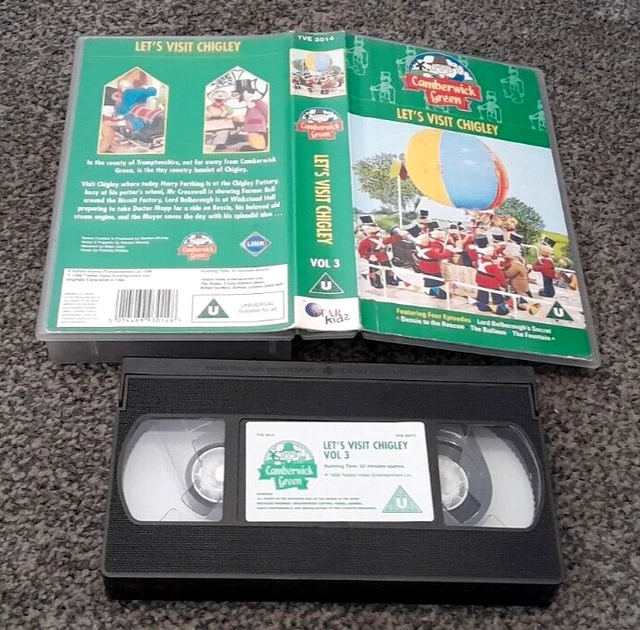 CAMBERWICK GREEN LET'S Visit Chigley Volume 3 Children Kids Pal Vhs ...