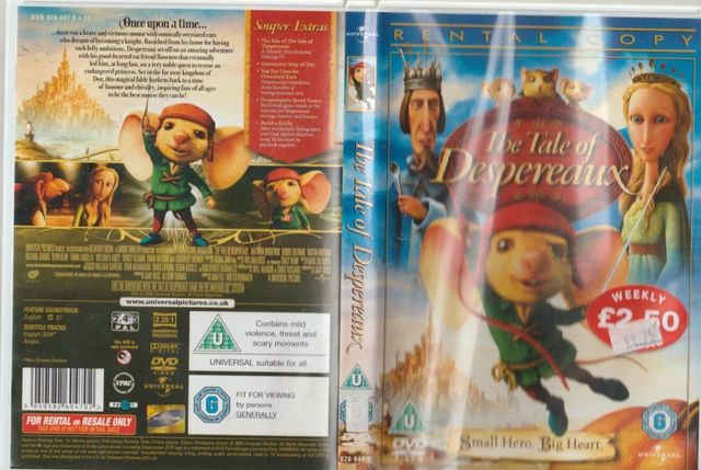 THE TALE OF Despereaux ,Matthew Broderick, Emma Watson, Dustin Hoffman ...