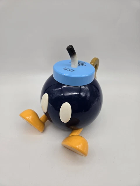 SUPER MARIO BROS Bob-omb Plastic Figure Case Super Nintendo World Japan ...