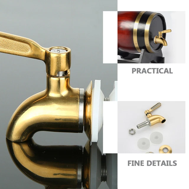 STAINLESS STEEL BARREL Tap Beverage Spigot Valve Water Crock £12.29 ...