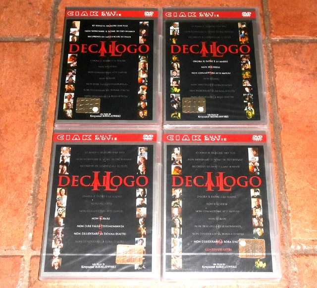 IL DECALOGO Completa 4 DVD Sigillati Edizione Ciak Cult Krzysztof ...