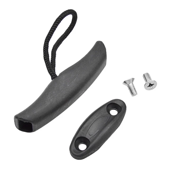 KAYAK BOAT CANOE Paddle T Handle Nylon Dinghy Tail Rudder Carry Handles ...