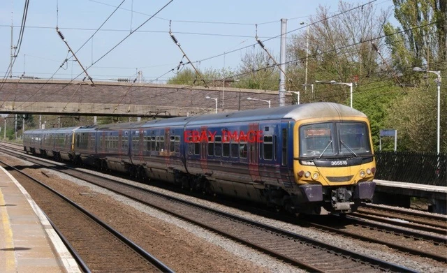 PHOTO CLASS 365 Networker Express 4-Car Emu No 365 515 Near Welham ...