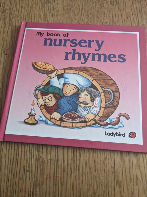 LADYBIRD - MY Book Of Nursery Rhymes - 1st -1987 - Rare Square series £ ...