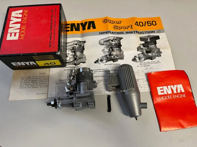 ENYA 40SS ENGINE, Enya Engine, RC model plane engine, Nitro RC Engine ...
