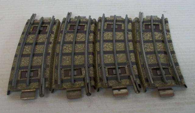 4 HORNBY DUBLO Oo Gauge 3-Rail 1/4 Curve Tracks $13.28 - PicClick AU