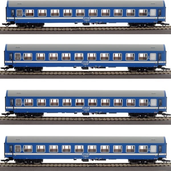 ROCO 6200031 H0 4er Set Personenwagen Y/B 70, 2. Klasse, MAV, Ep.IV-VI ...