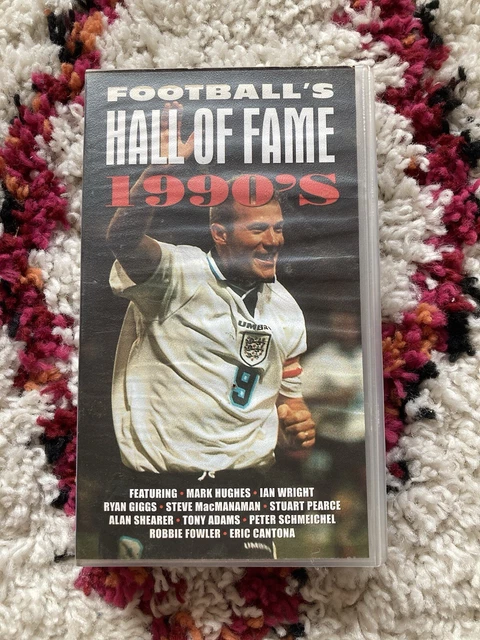 FOOTBALL’S HALL OF Fame 1990s VHS Video PAL - Classic Retro Goals £8.00 ...