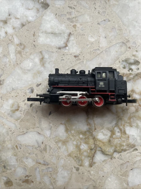 8800 DAMPFLOK BR 89 Märklin mini-club Spur Z gebraucht, läuft K18-08 ...