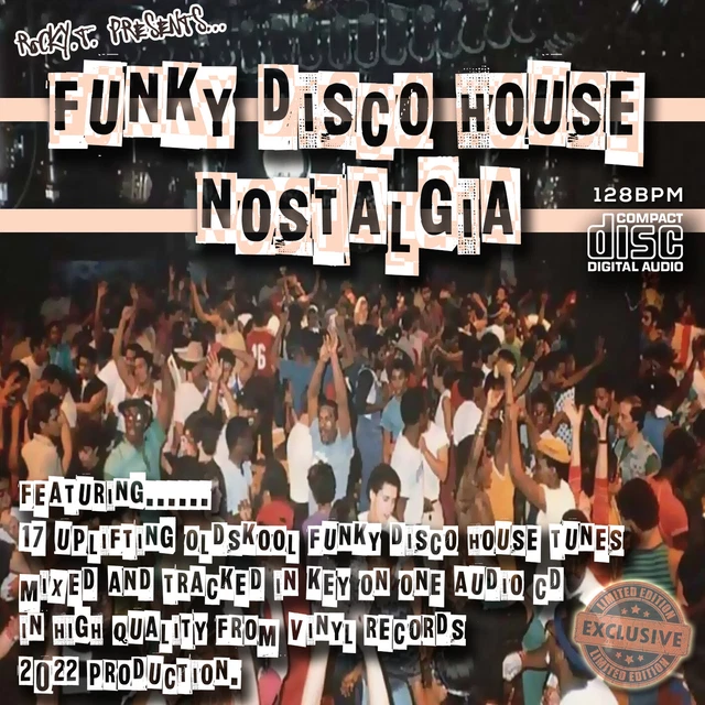 FUNKY DISCO HOUSE Nostalgia 2022 NEW MIXED CD DJ Club Music Oldskool Vinyl Tunes £3.00 - PicClick UK