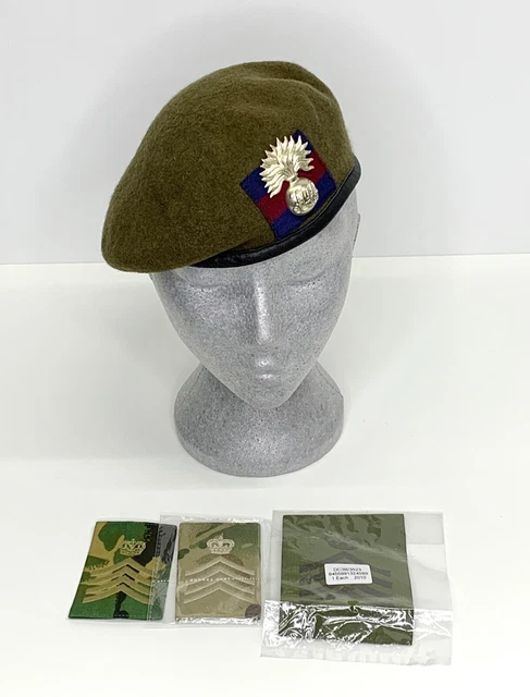 BAND OF THE Honourable Artillery Company Beret, Badge & Rank Slides ...