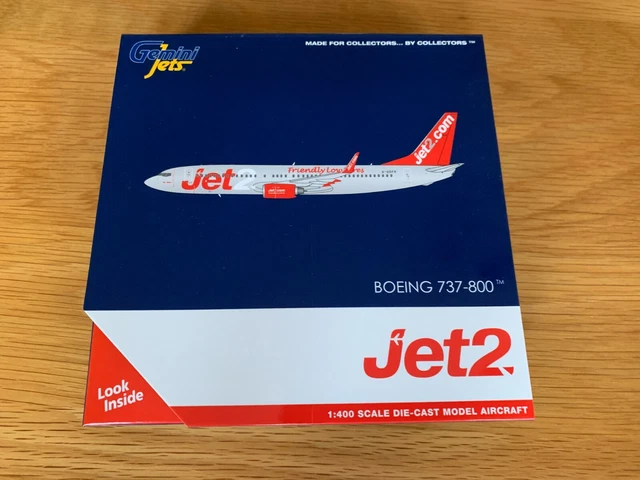 JET2 BRITISH BOEING 737-800 Model 1:400 GeminiJet Diecast Metal ...