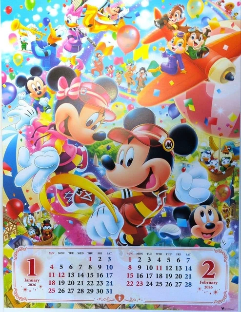 CALENDAR 2026 DAI-ICHI Life Disney Poster $97.52 - PicClick AU