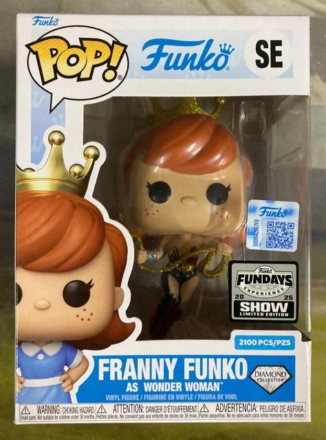 FUNKO FUNDAYS 2025 Franny as Wonder Woman Pop LE 2100 Show Exclusive DC ...