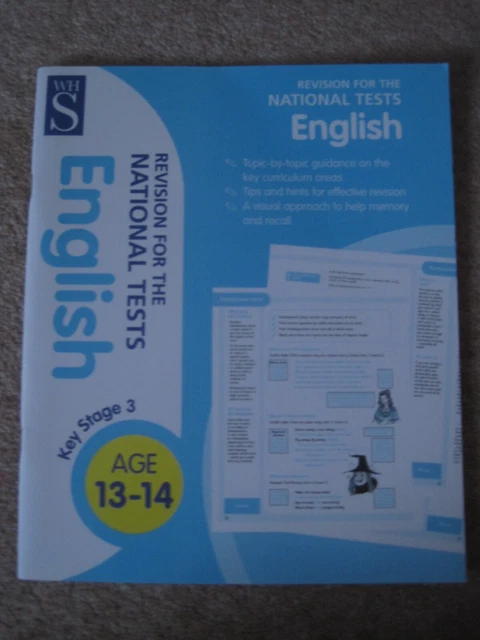 WHSMITH KS3 KEY Stage three English revision for the National tests ...