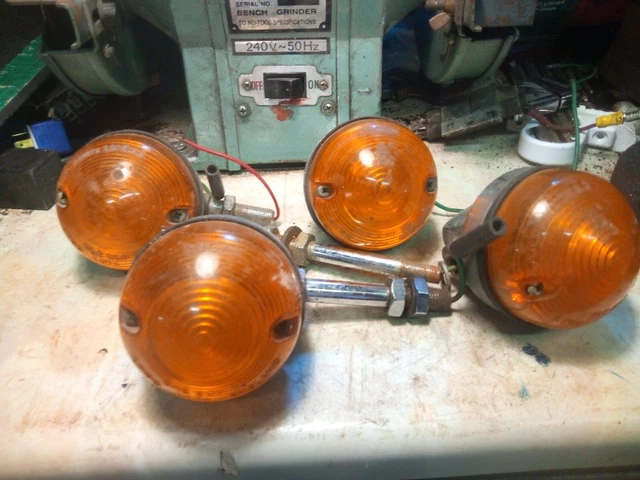 TRIUMPH BSA NORTON Original Lucas Indicator Set L874 Early 1970’s TR6 ...