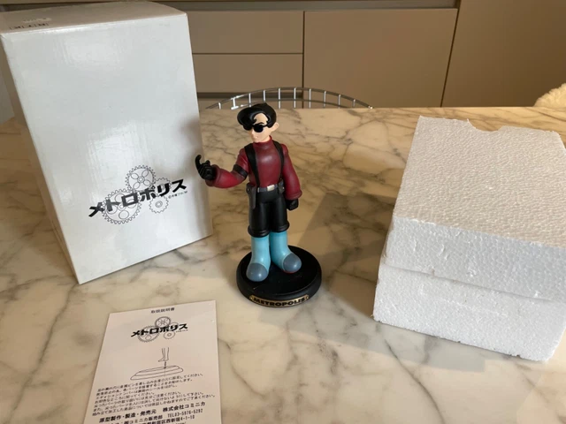 RARE FIGURINE TEZUKA 20cm Cominica Metropolis KENICHI ref: M3U56 ed ...