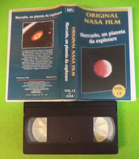 VHS MOVIE MERCURY A PLANET TO EXPLORE Original NASA Movie VOL.13 (F35 ...