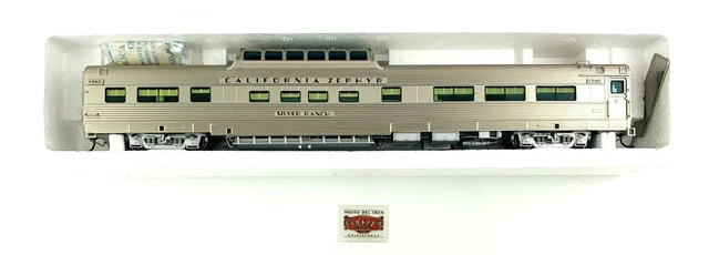 PR605 BROADWAY LIMITED H0 504 - Vista Dome Car #4719 "Silver Ranch" Ca ...