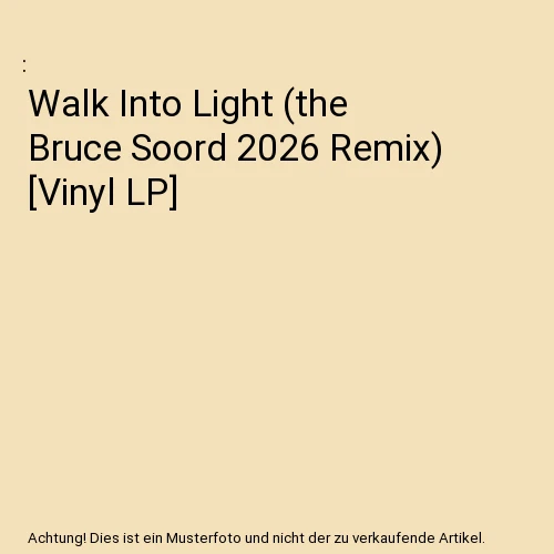 WALK INTO LIGHT (the Bruce Soord 2026 Remix) [Vinyl LP] EUR 17,41 ...