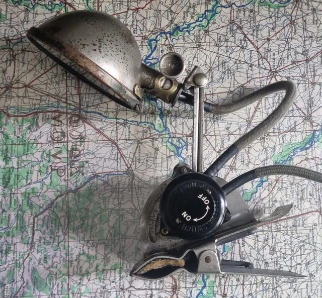 LAMPADA LAMP CHART Board Raf Ww2 Air Ministry British Army Lancaster ...