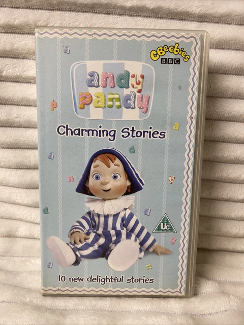 ANDY PANDY CHARMING Stories Cbeebies Bbc Video Pal Vhs Video Kids ...