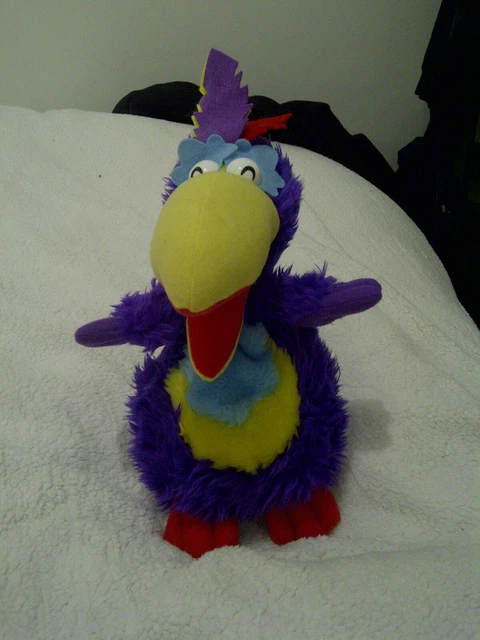 VINTAGE CADBURY WORLD Mini Eggs Bird Plush Toy Teddy 12” Parrot Bird ...