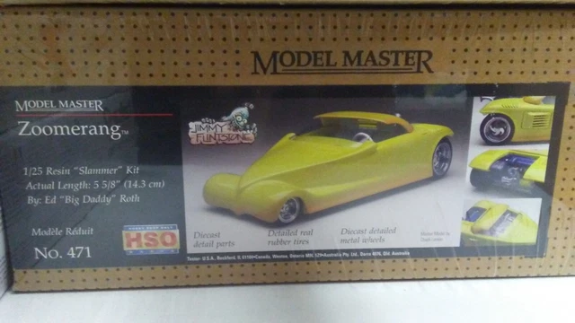 ZOOMERANG TESTORS MODEL Master Resin Custom Kit New Sealed Box JIMMY ...
