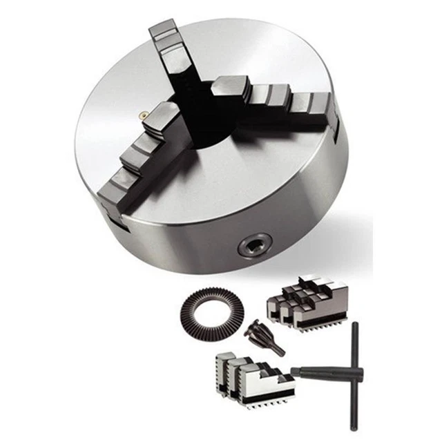 EASY PRECISION LATHE Chuck K11-80: Self-Centering 80mm Jaws Ultimate ...