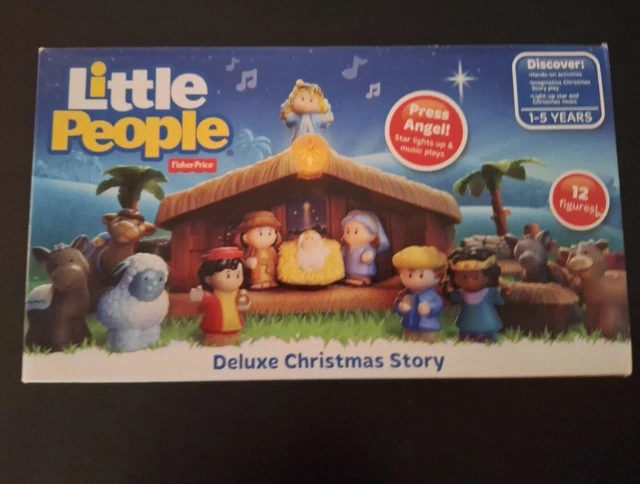 FISHER PRICE LITTLE People DELUXE CHRISTMAS STORY Nativity Set EUR 27 ...