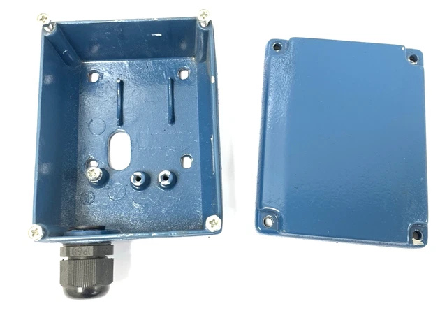 ELECTRIC MOTOR TERMINAL Box Cover Block Lid T. Box Capacitor 63 Frame £ ...