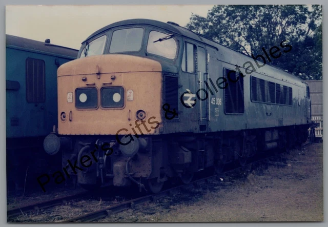RAILWAY PHOTOGRAPH OF Diesel Locomotive 45036 £3.51 - PicClick UK