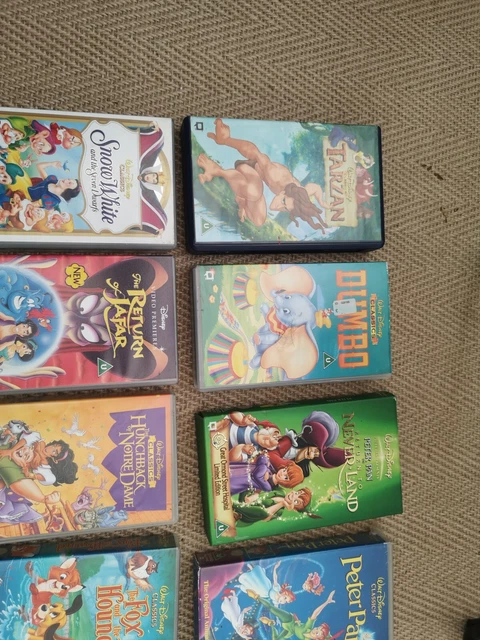 BUNDLE OF 14 x Disney / Animated VHS Video Snow White Toy Story Tarzan ...