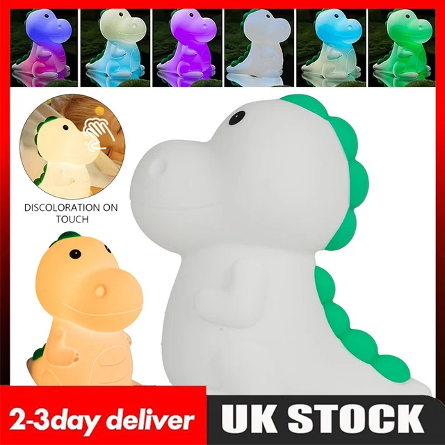 CHILDREN'S BABY NIGHT Light LED Colour Changing Nursery Bedside Kids ...