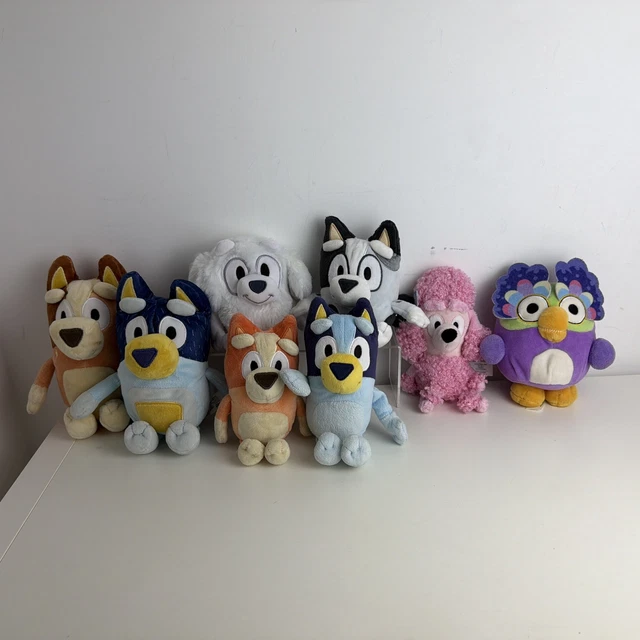 BLUEY AND BINGO Friends by Moose Toys plush set bundle £29.99 - PicClick UK